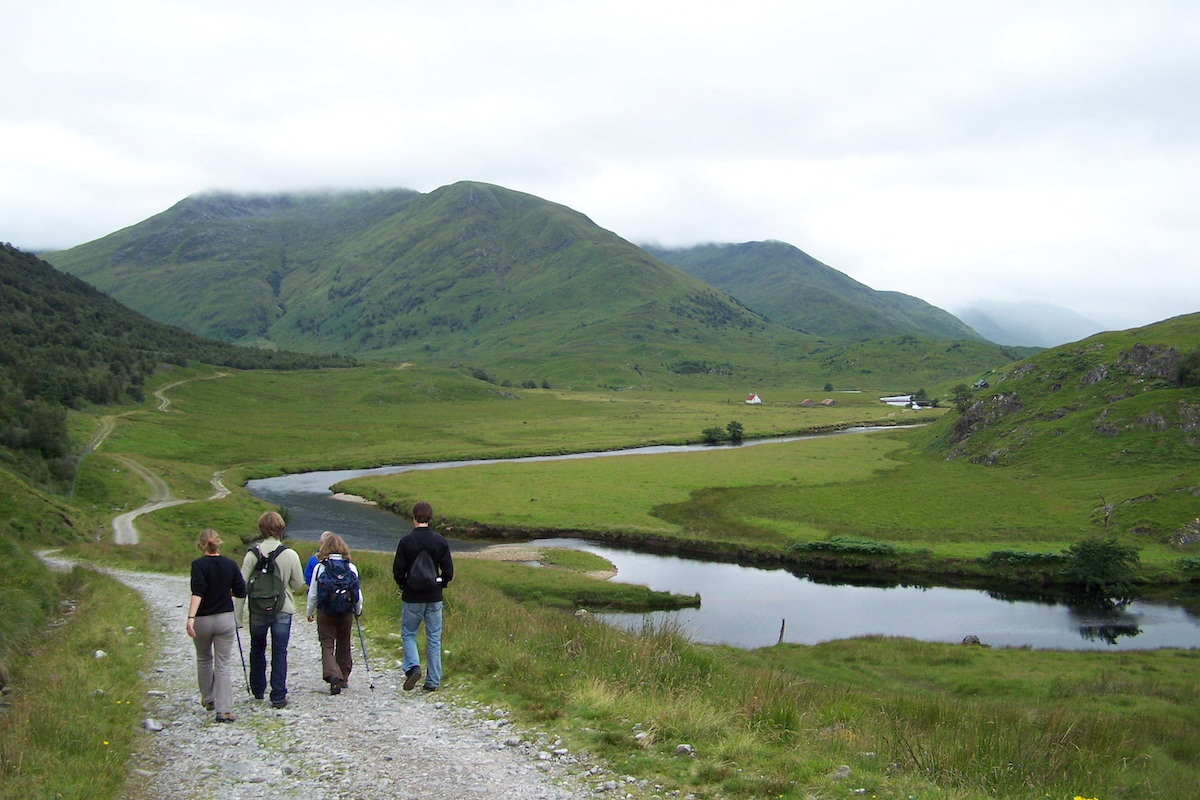 Hill Walking in the Angus Glens – Muir of Pearsie Lodge & Cottage